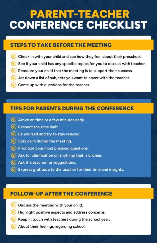 Parent-Teacher Conference Tips at Children's Corner